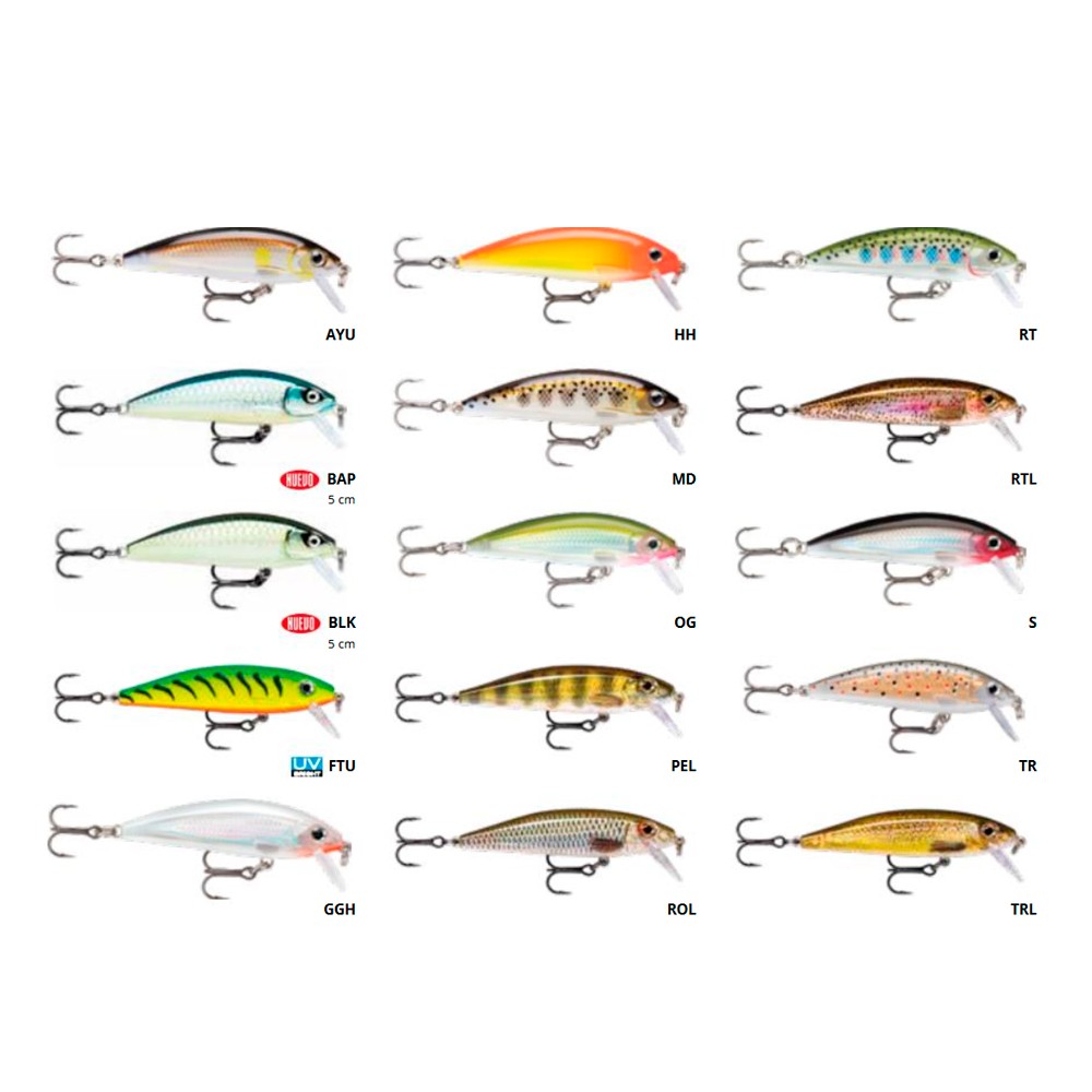 Señuelo Rapala X-Rap Countdown 5cm RT - Tiendas de pesca