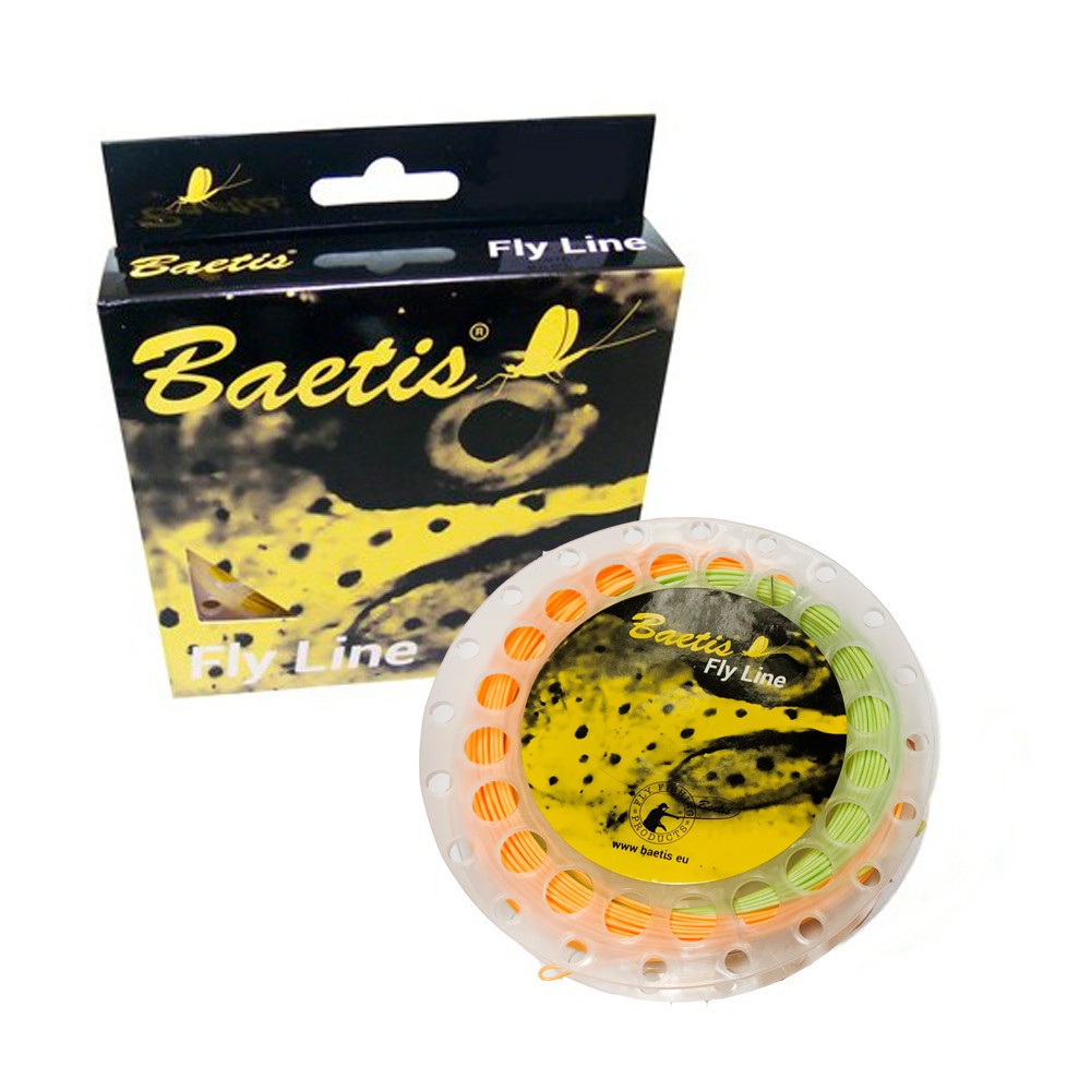 Línea Baetis Premium Plus light olive/orange WWF2F - Tiendas de pesca